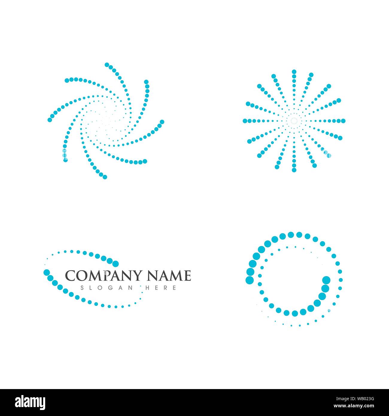 Halftone logo hi-res stock photography and images - Alamy