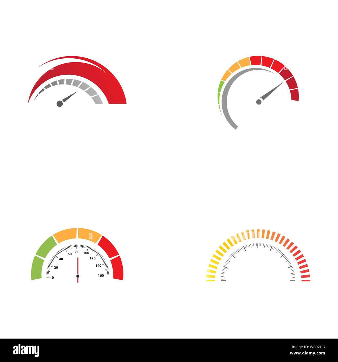 Speedometer vector vectors hi-res stock photography and images - Alamy