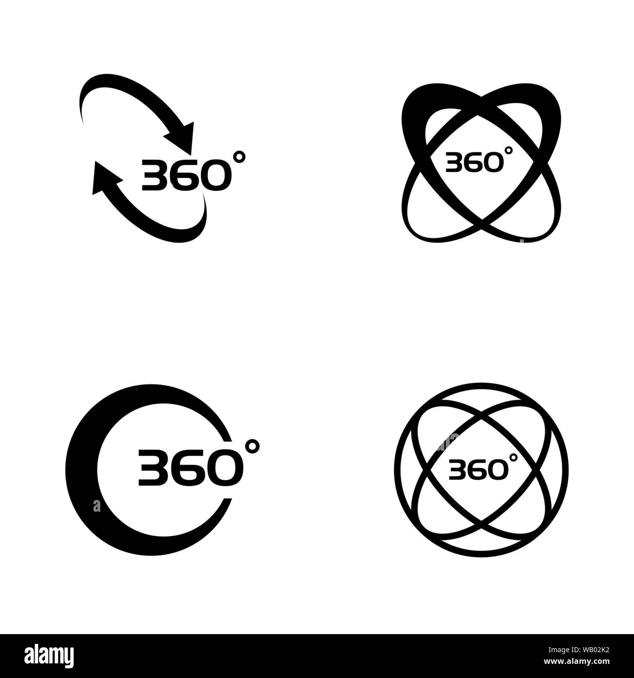 360 degree feedback Stock Vector Images - Alamy