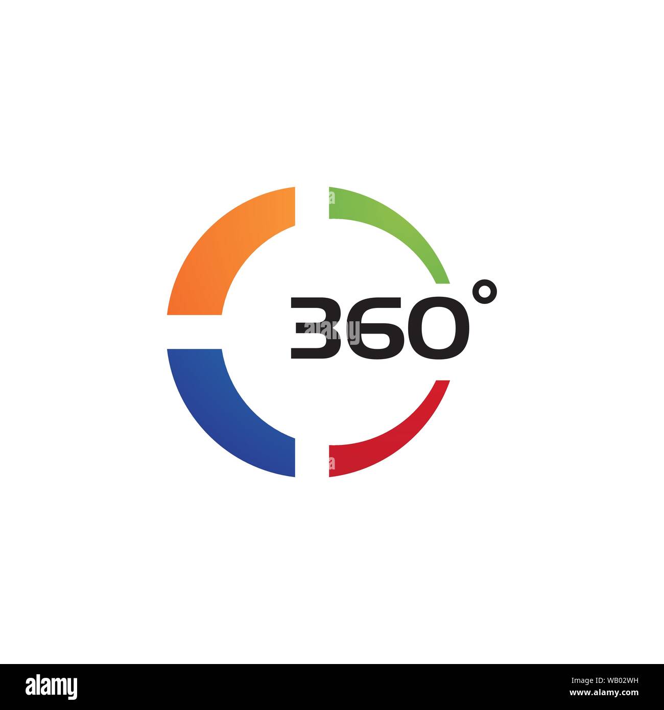 360 degree feedback Stock Vector Images - Alamy