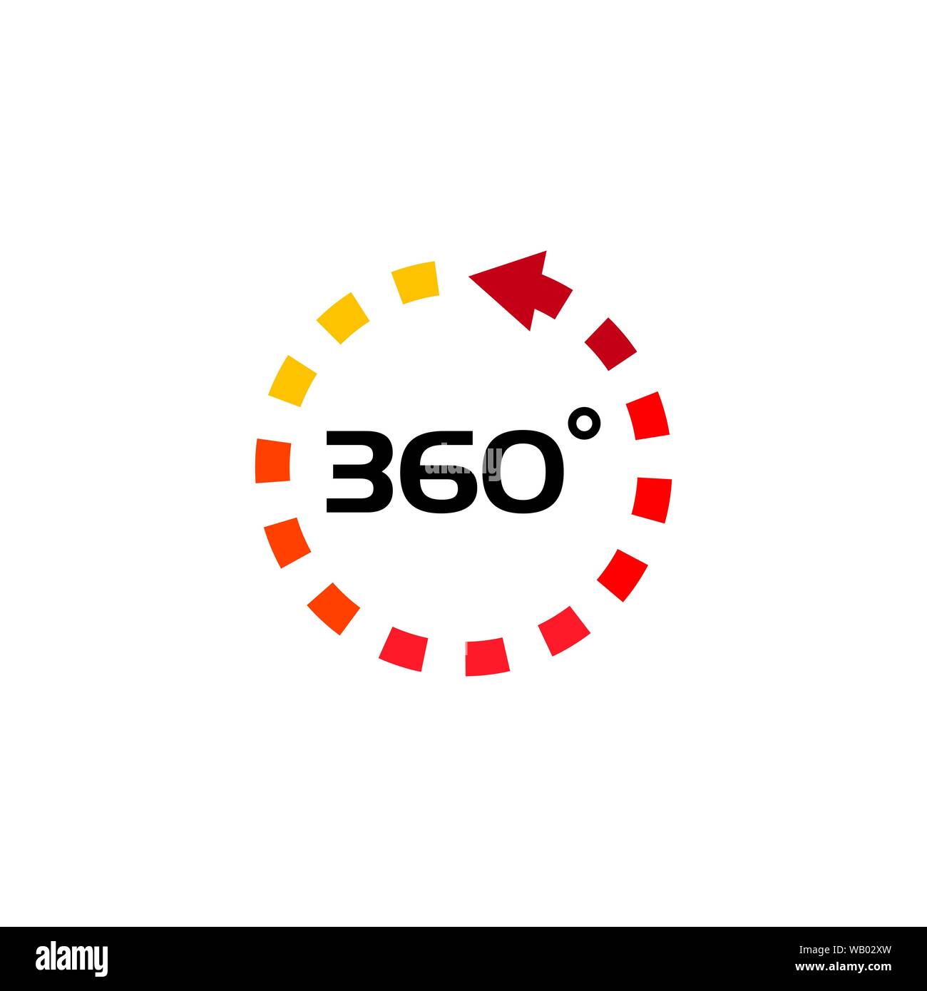 360 degree feedback Stock Vector Images - Alamy