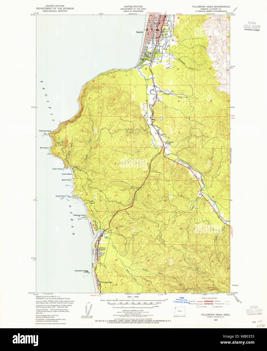 Tillamook head hi-res stock photography and images - Alamy