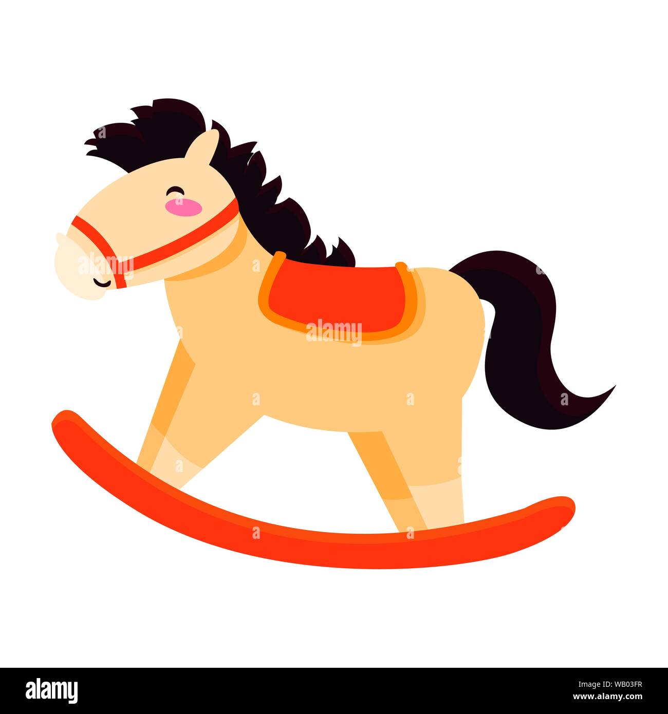 Rocking Horse Vector
