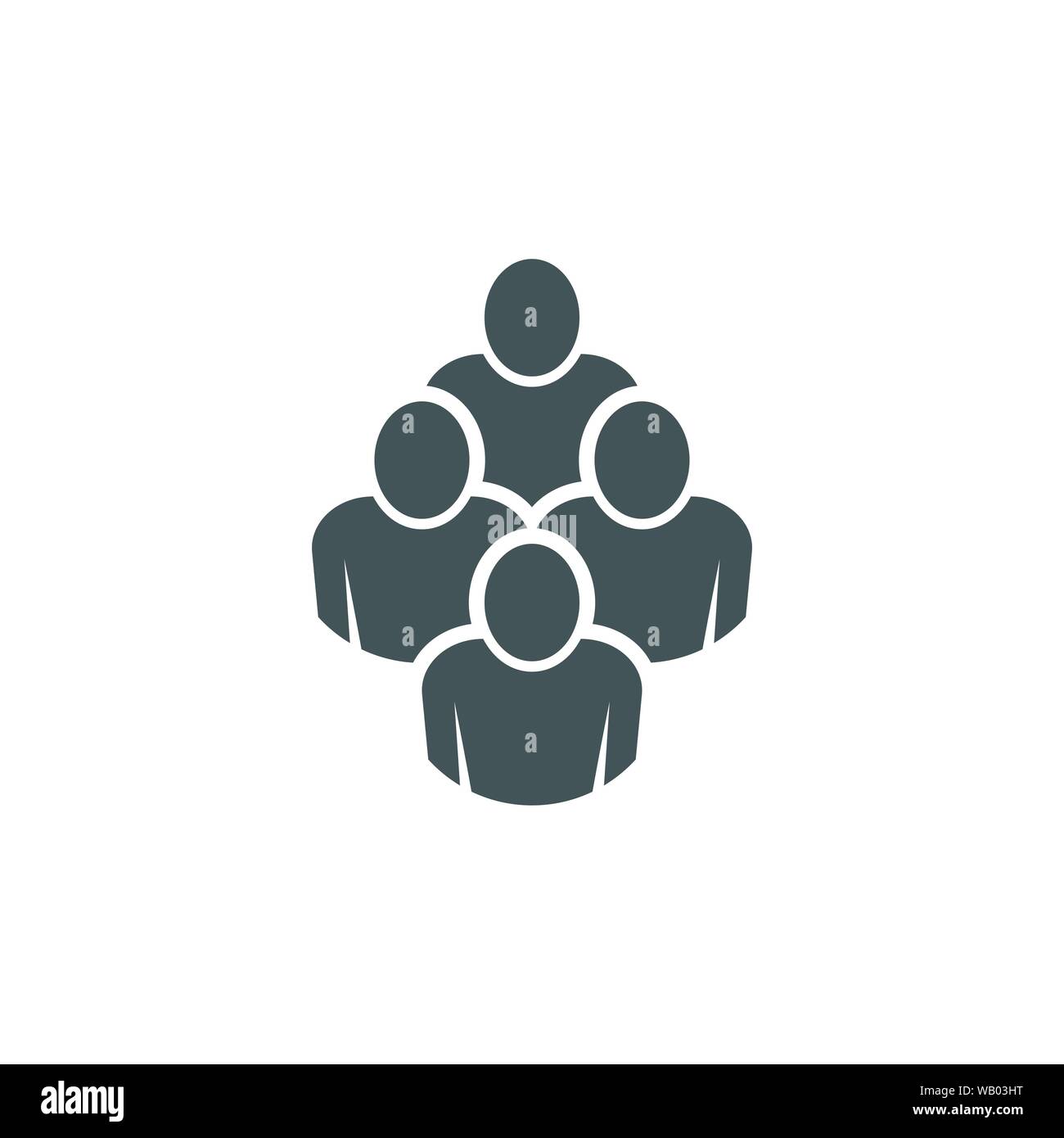 People Icon work group Vector illustration design Stock Vector Image ...