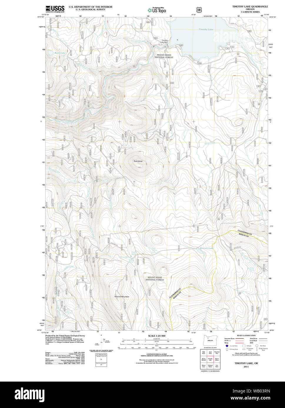 Timothy lake Cut Out Stock Images & Pictures - Alamy