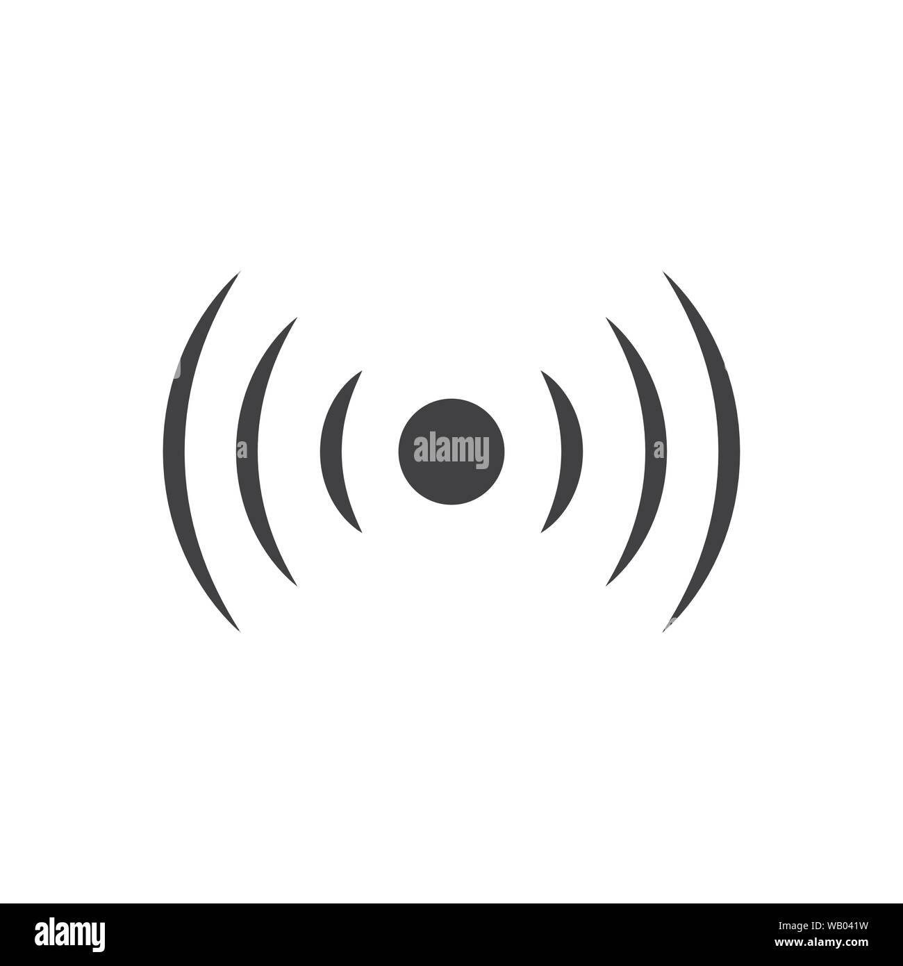 signal wi-fi illustration design template Stock Vector Image & Art - Alamy