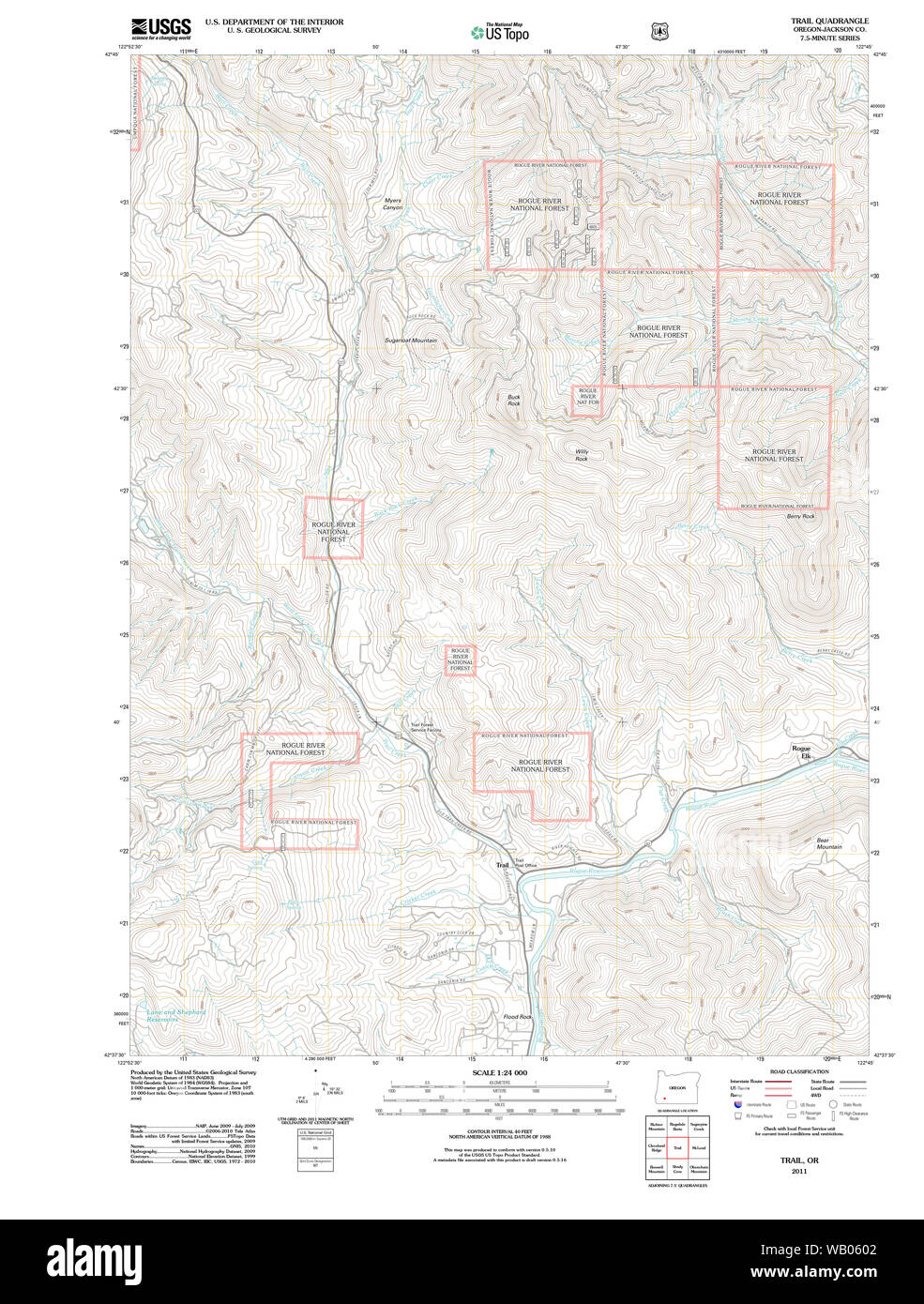 Oregon trail map hi-res stock photography and images - Alamy