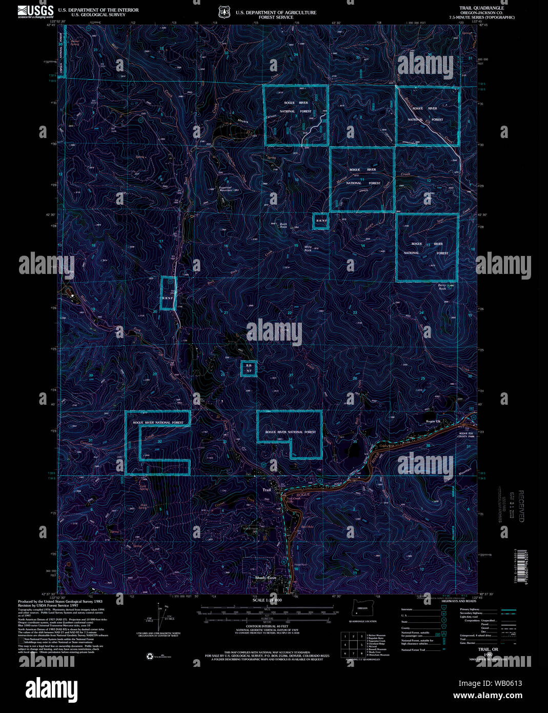 Oregon trail map hi-res stock photography and images - Alamy
