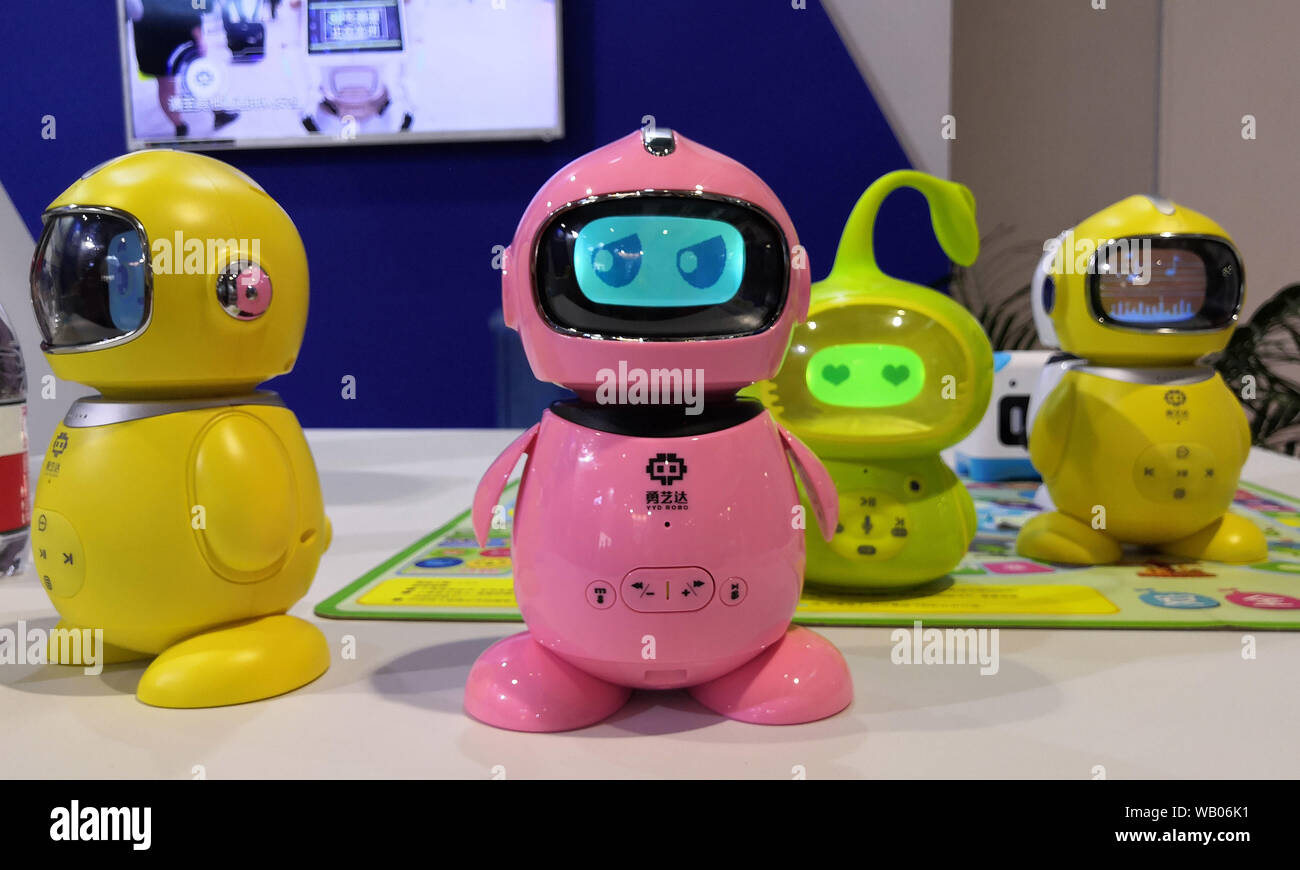 Beijing, China. 23rd August, 2019. World robot conference takes place ...