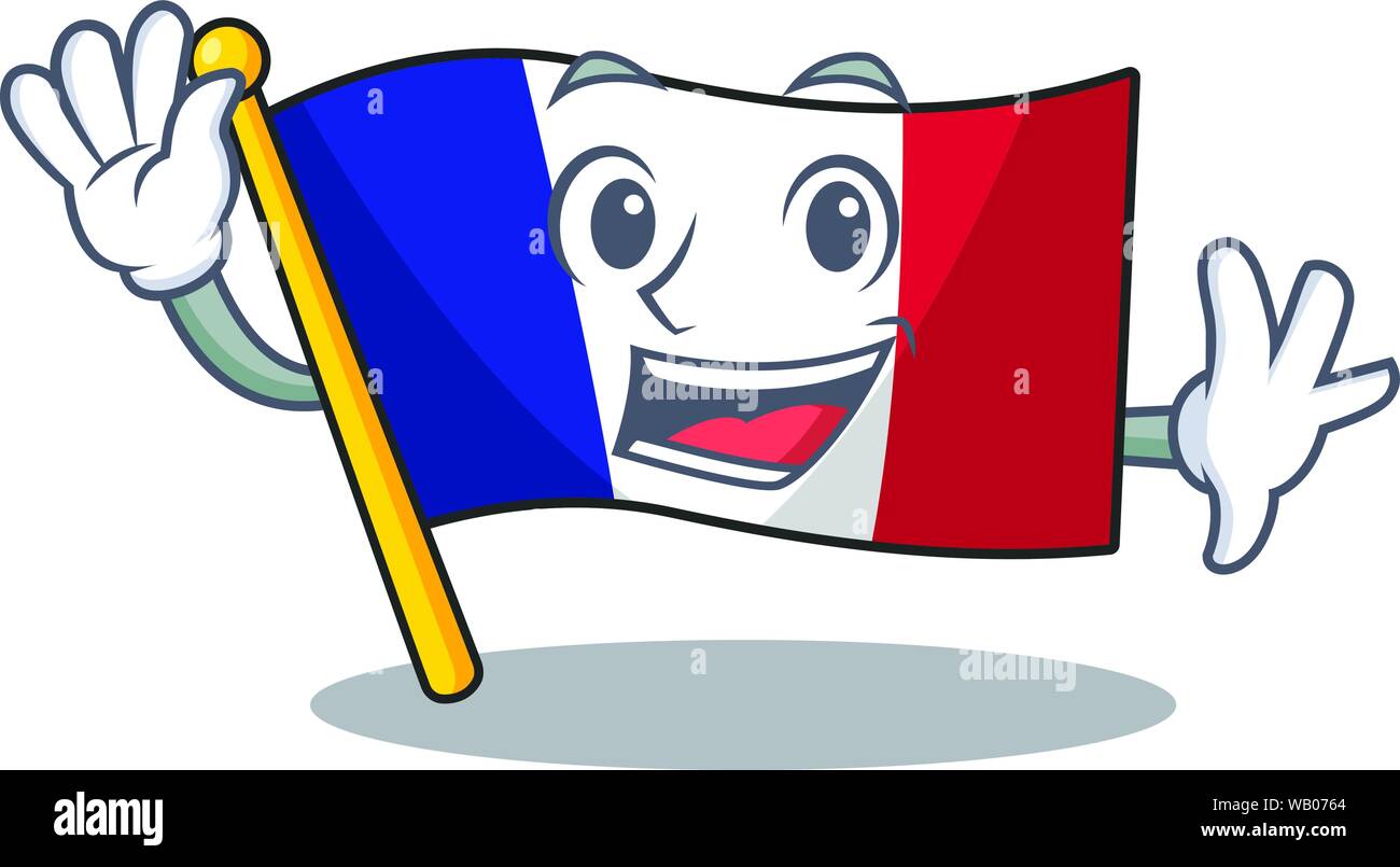 French Flag Animation