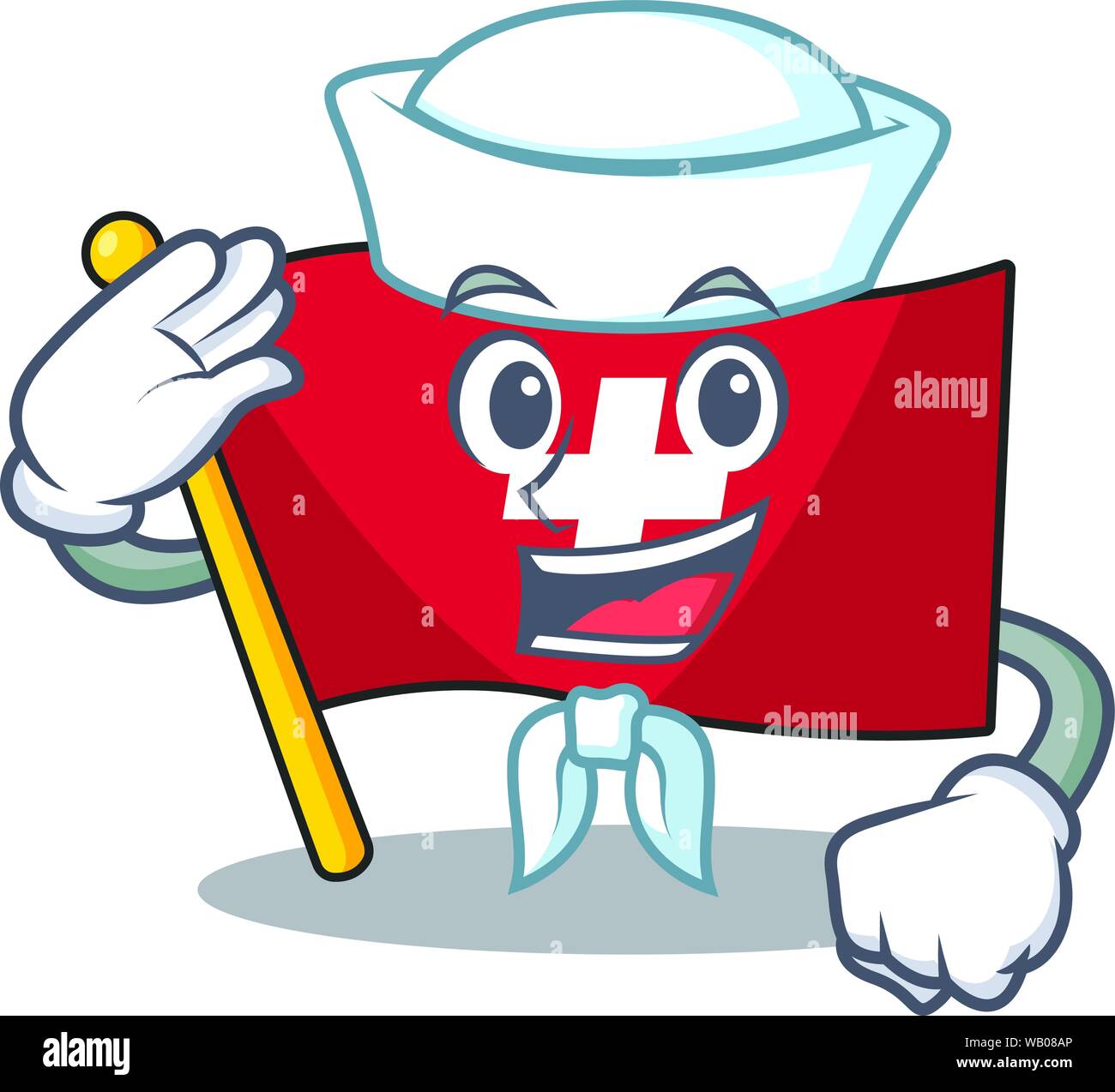 Sailor flag Cut Out Stock Images & Pictures - Alamy