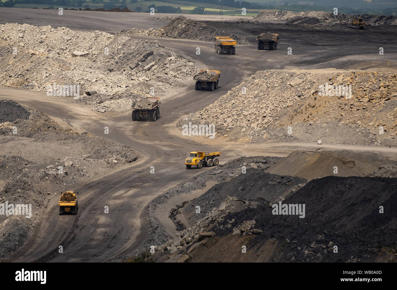 Open cast mining hi-res stock photography and images - Alamy