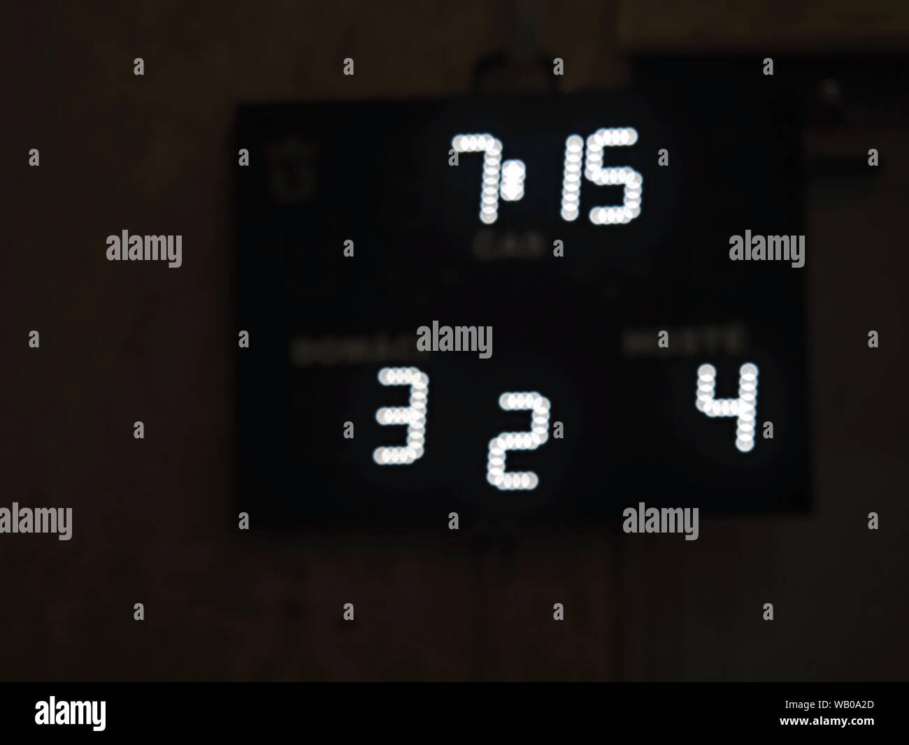 Cricket scoreboard time hi-res stock photography and images - Alamy