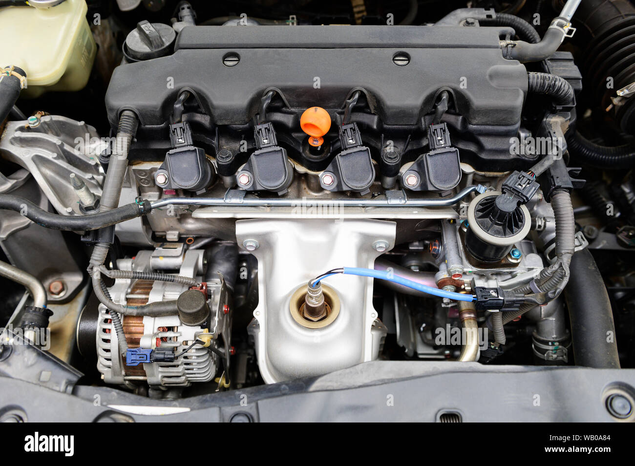 Detail car engine hi-res stock photography and images - Alamy