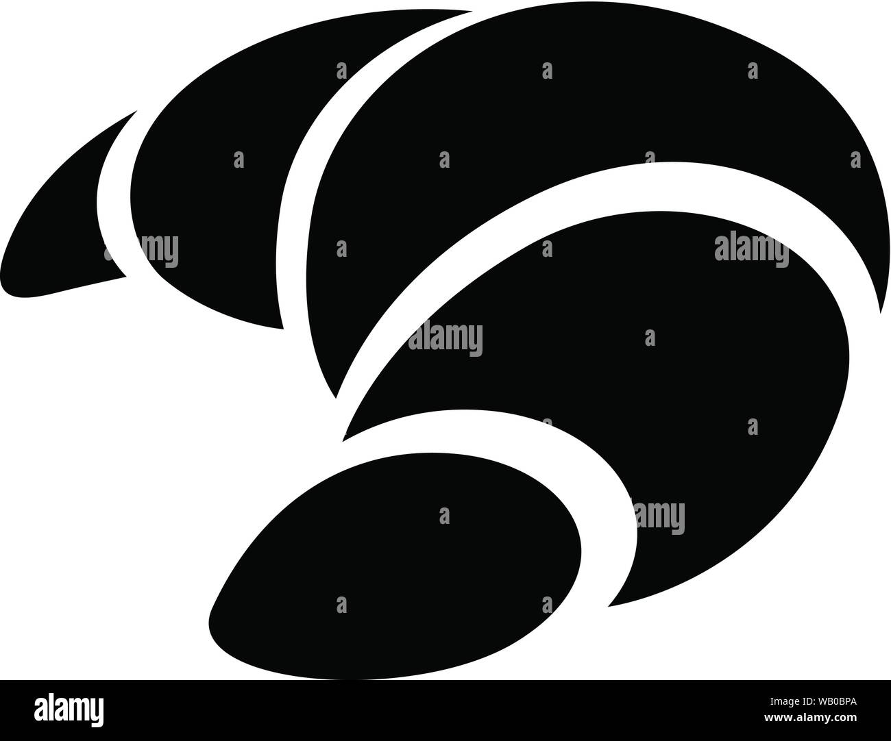 Croissants Black and White Stock Photos & Images - Alamy