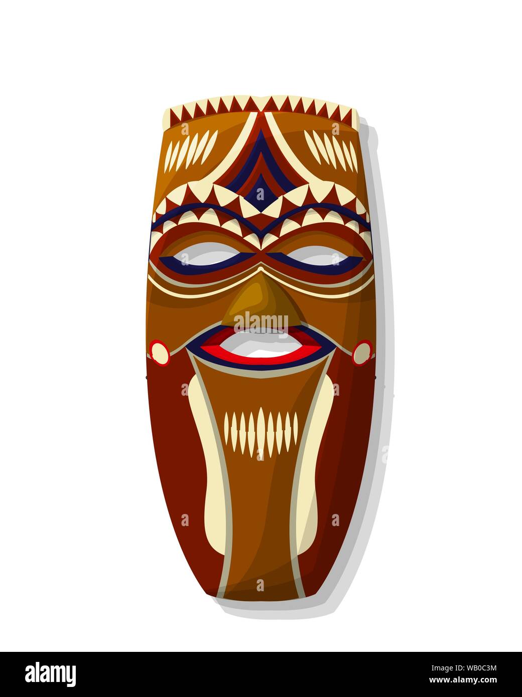 African Tribal War Masks