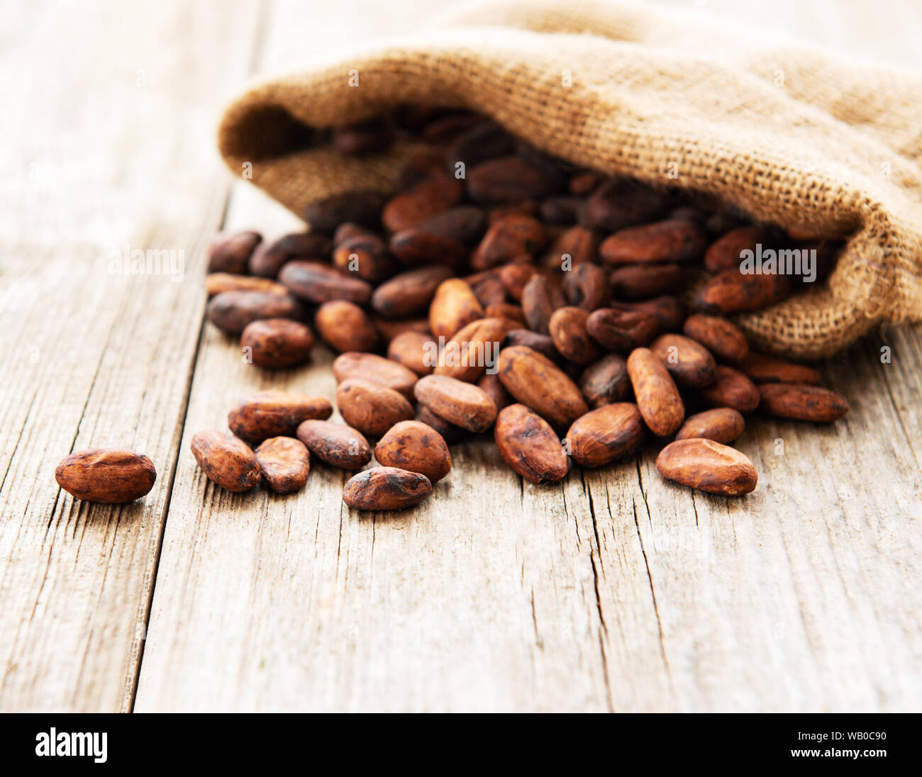Cacao bean bag hi-res stock photography and images - Alamy