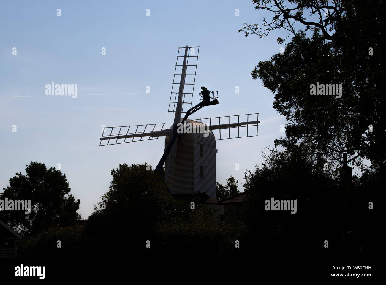 Saxtead green windmill hi-res stock photography and images - Alamy