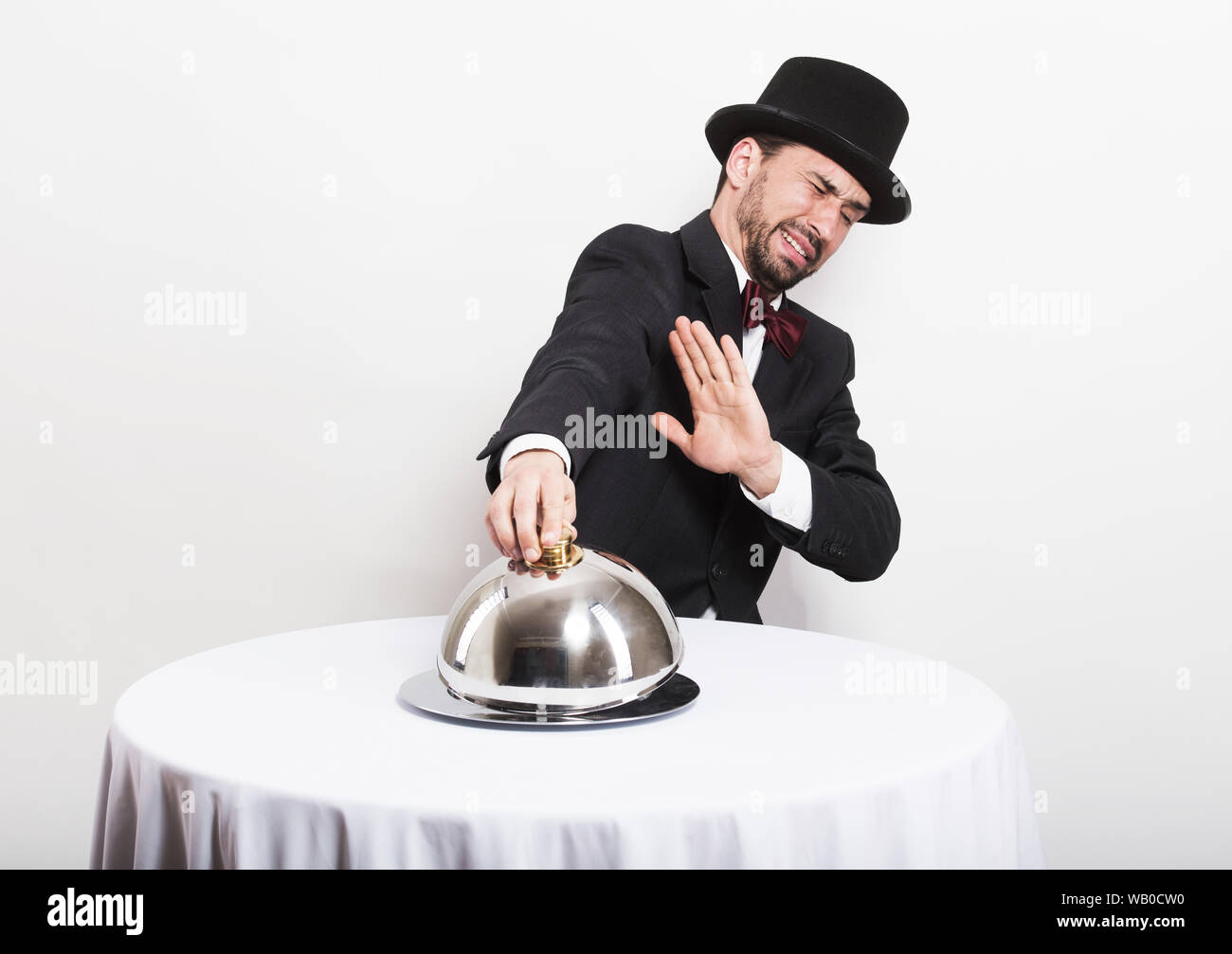 Silver Cloche High Resolution Stock Photography and Images - Alamy