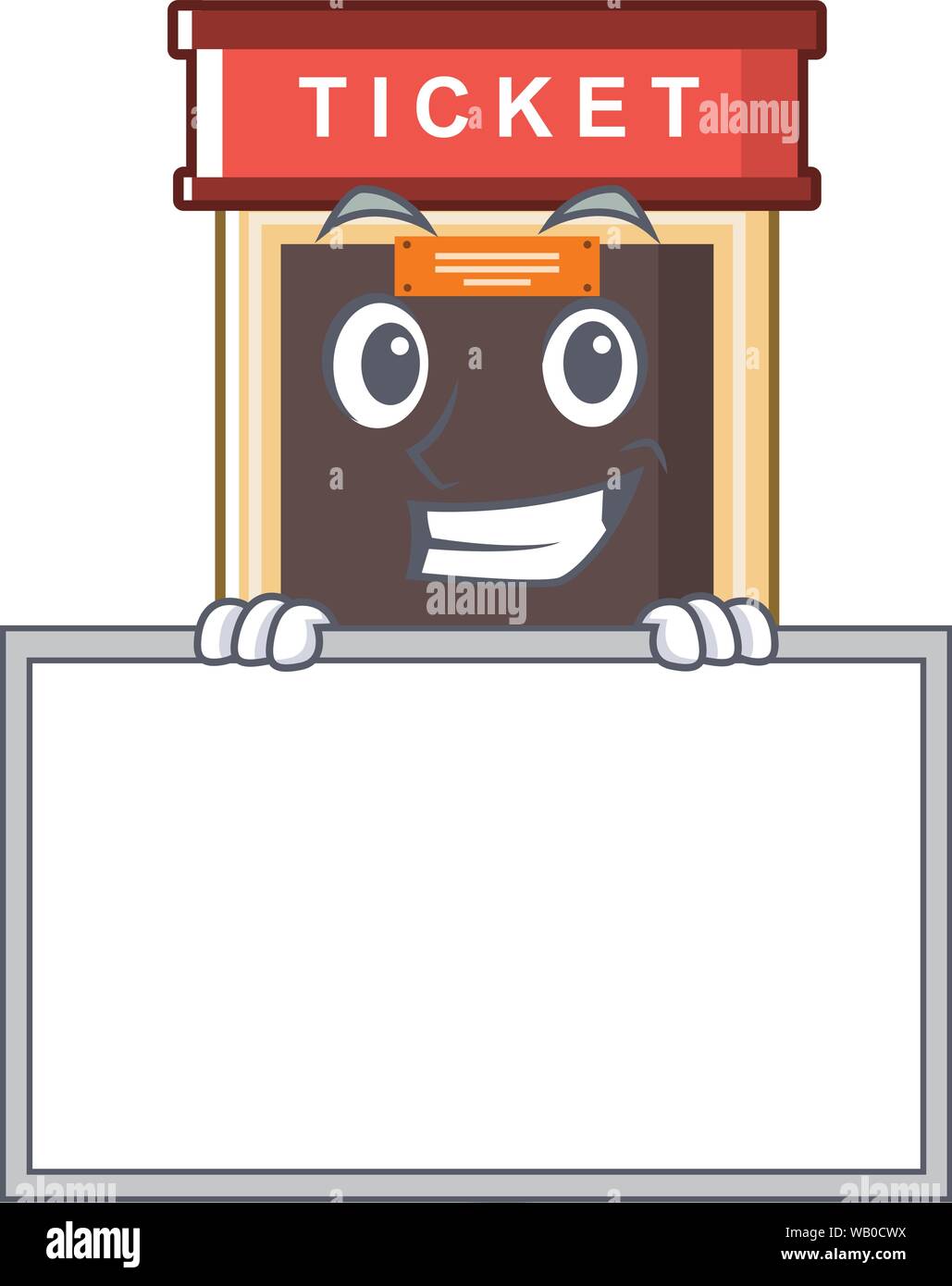 Ticketbooth Stock Vector Images - Alamy