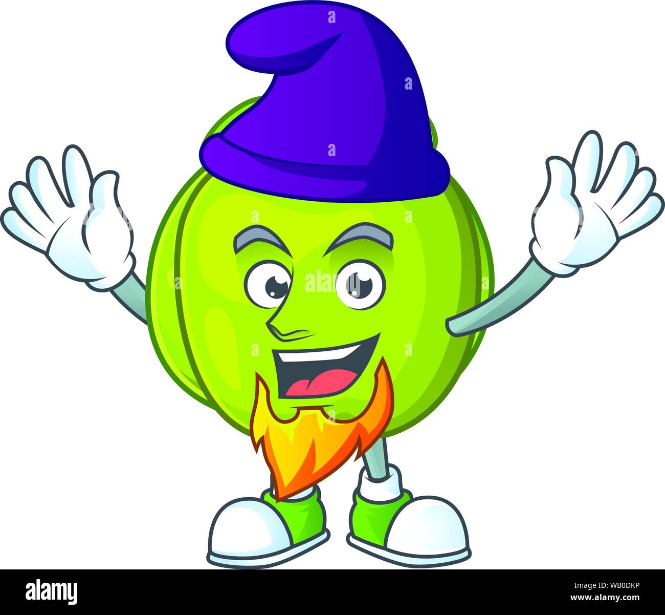 Elf green pumpkin vegetable for ingredient food Stock Vector Image ...