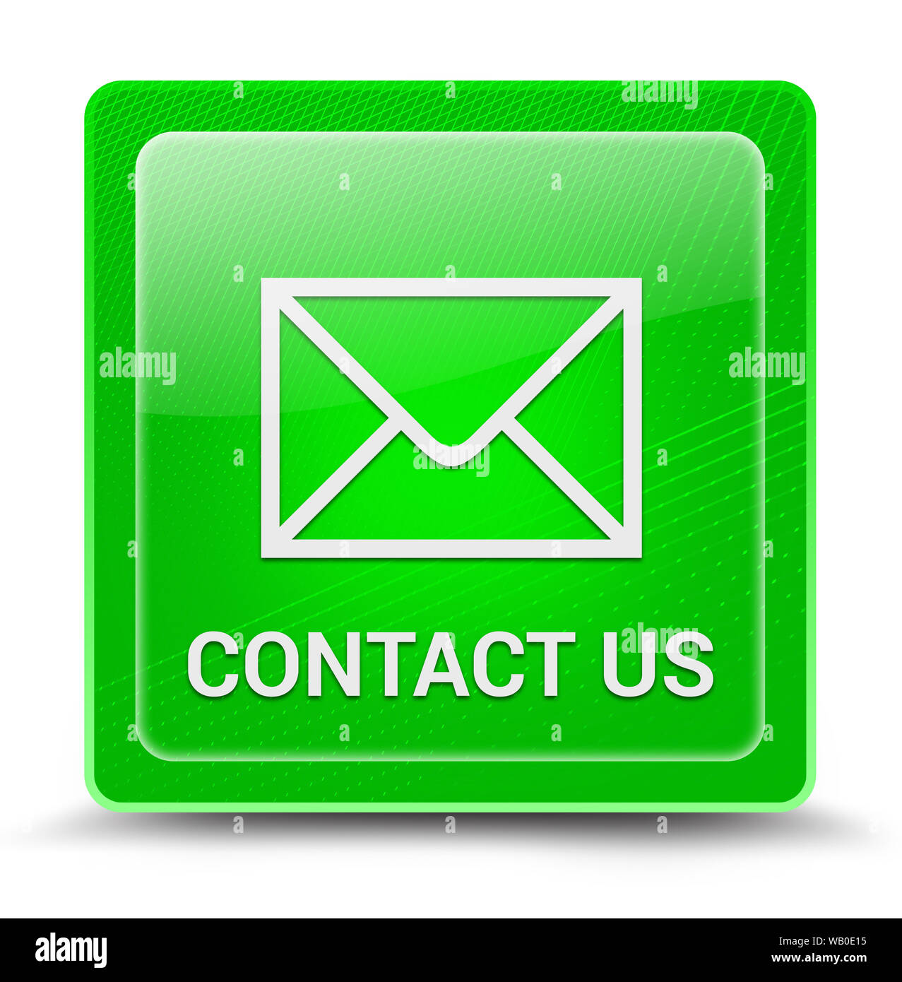 Email Icon Green Square