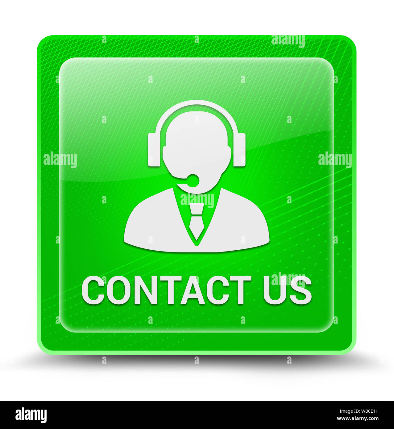 Contact us icon hi-res stock photography and images - Alamy