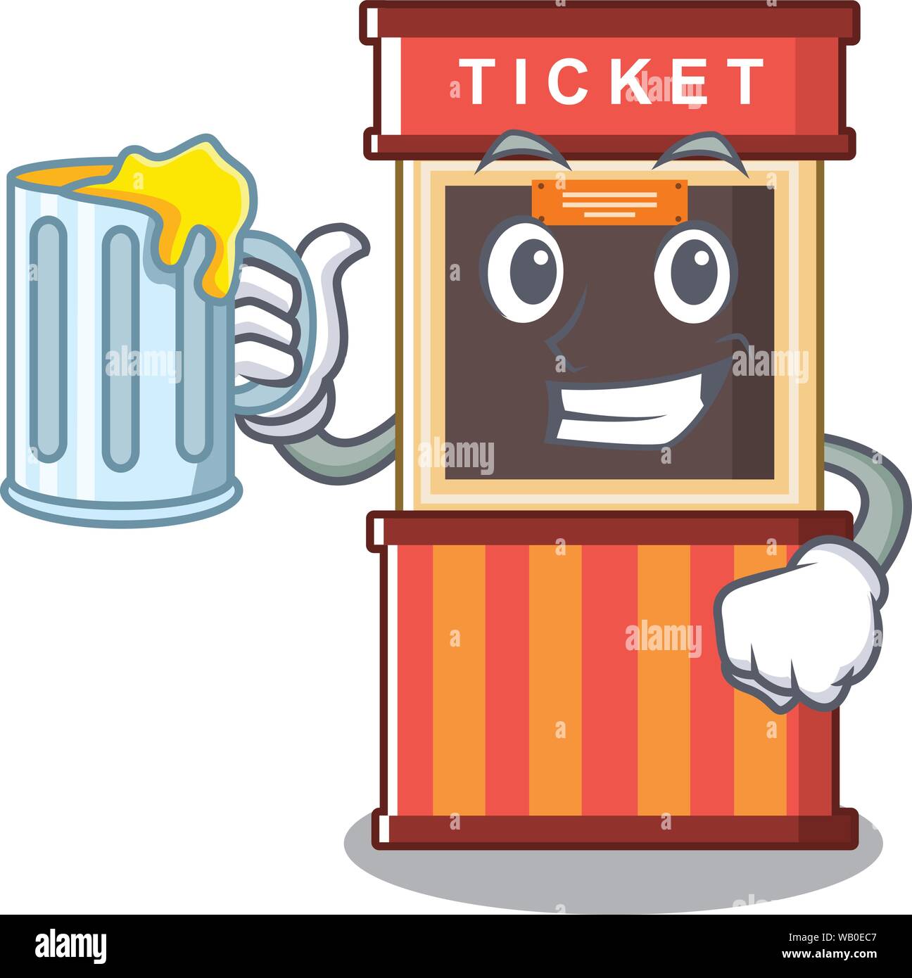 Concert ticket seller Stock Vector Images - Alamy