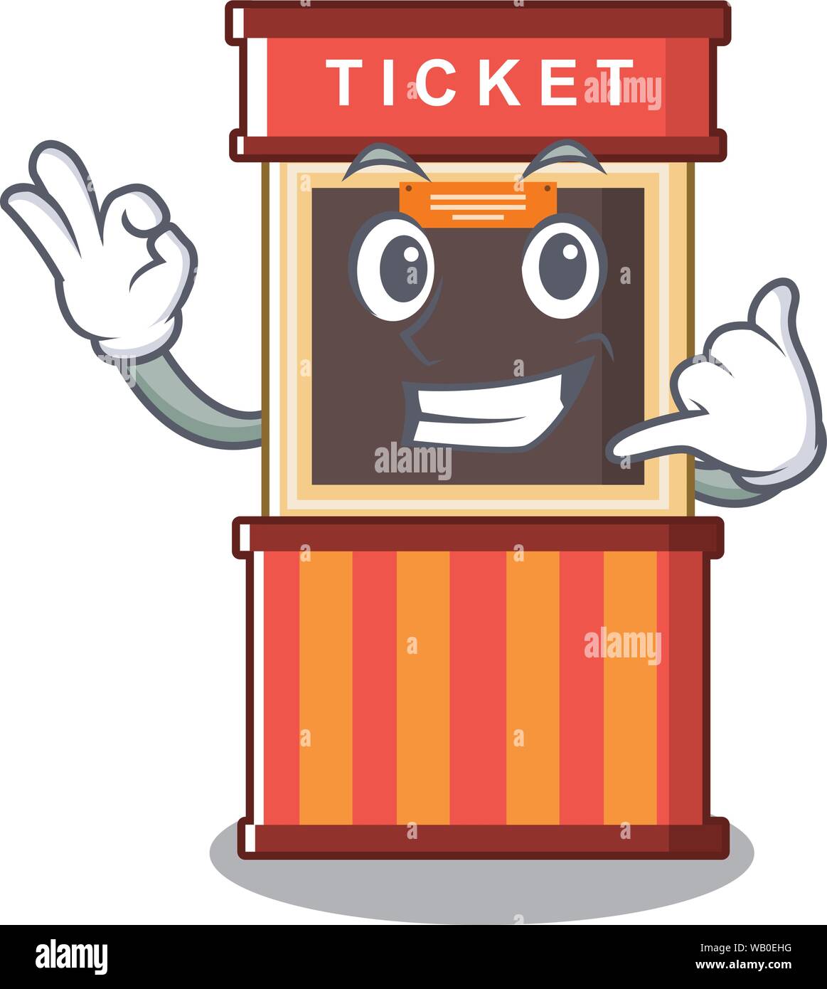 Calling booth Stock Vector Images - Alamy