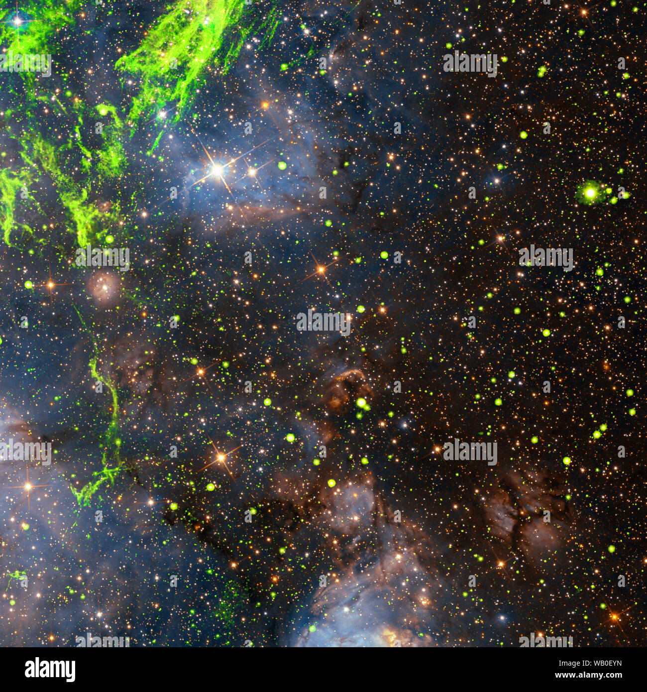 Cosmos. Abstract space wallpaper. Elements of this image furnished by ...