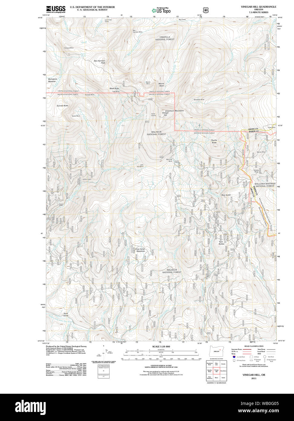 Oregon hill Cut Out Stock Images & Pictures - Alamy