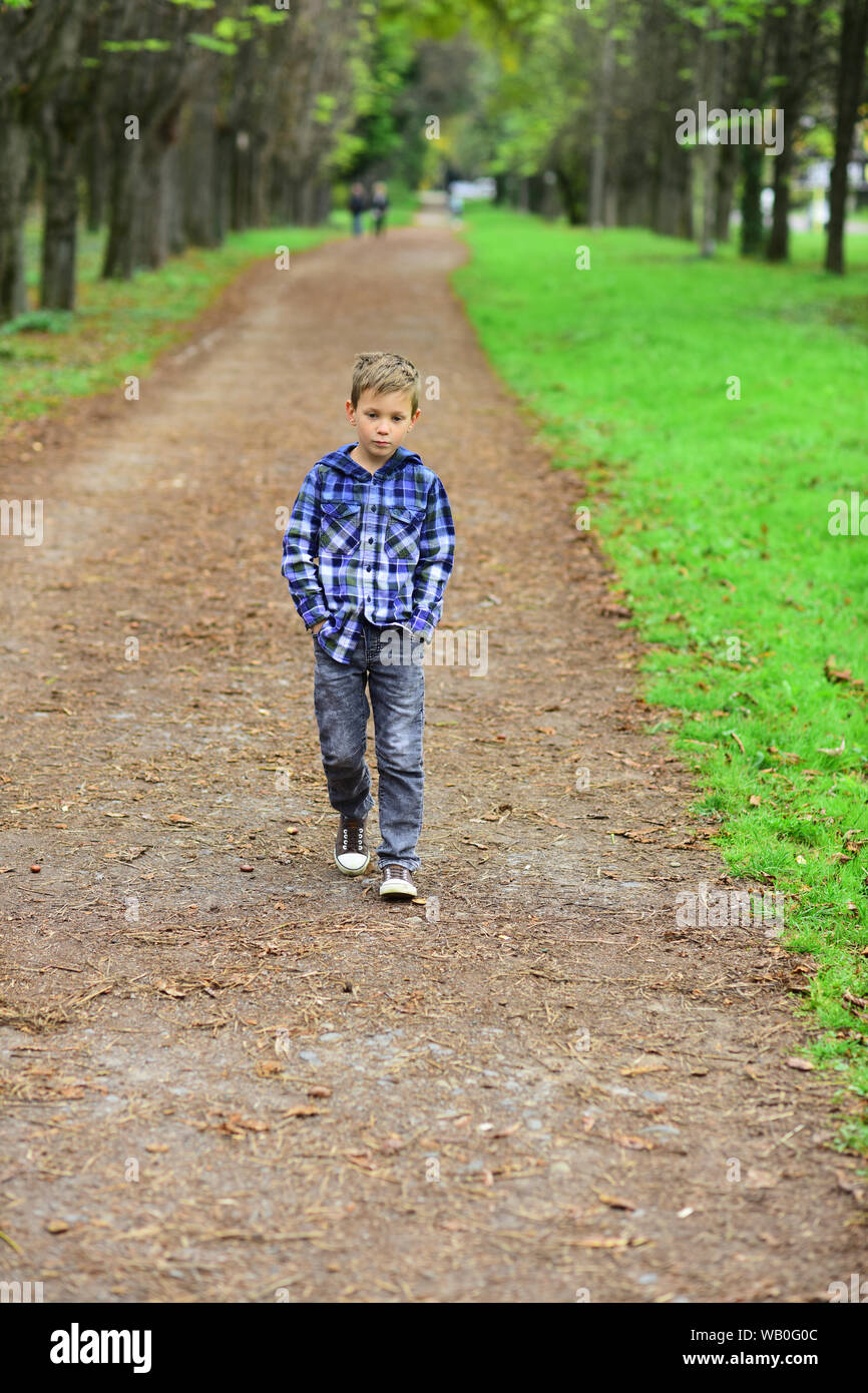 Im looking forward to the future. Little boy enjoy a brighter future ...