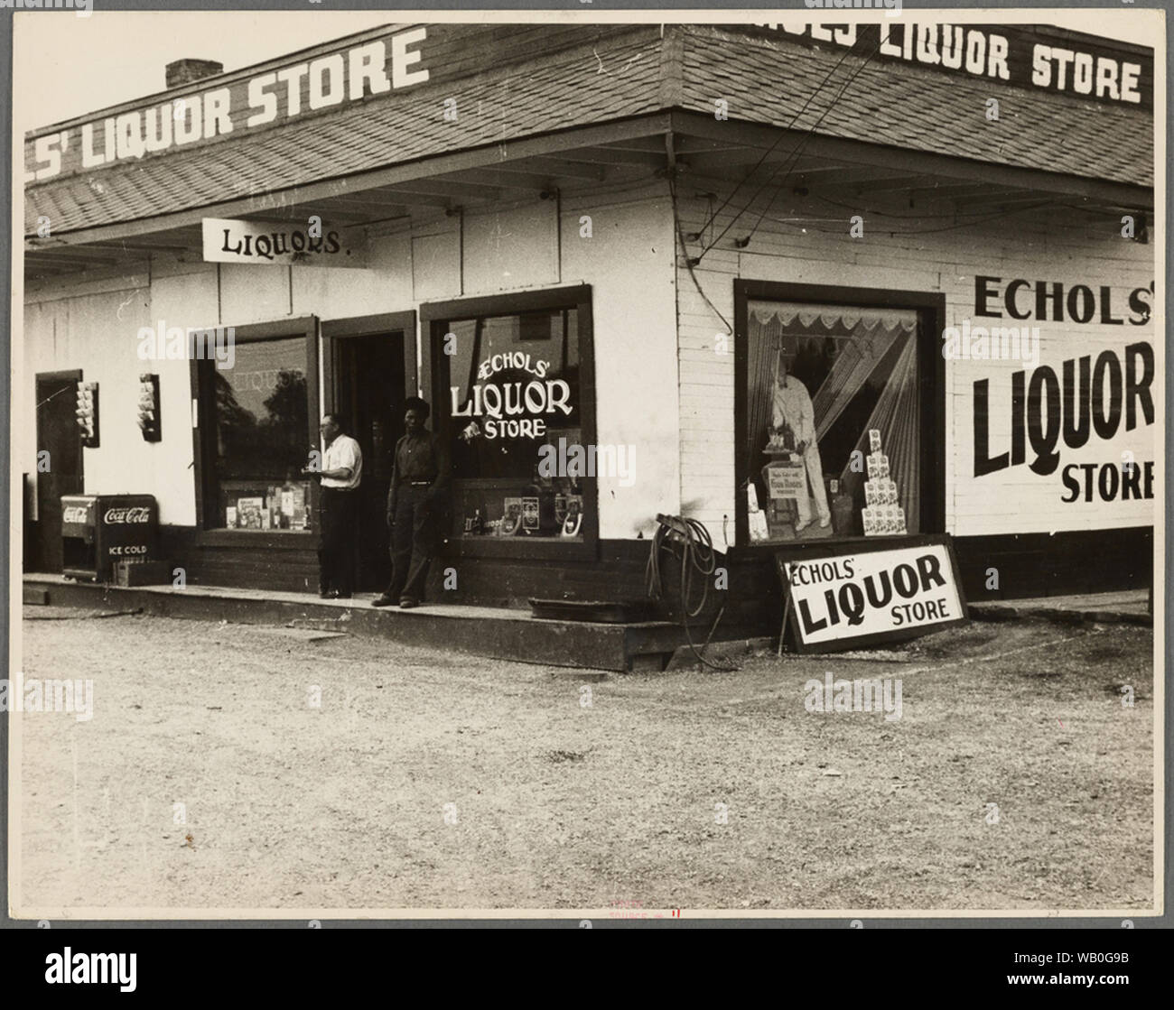 Vintage depression era photograph Stock Photo - Alamy
