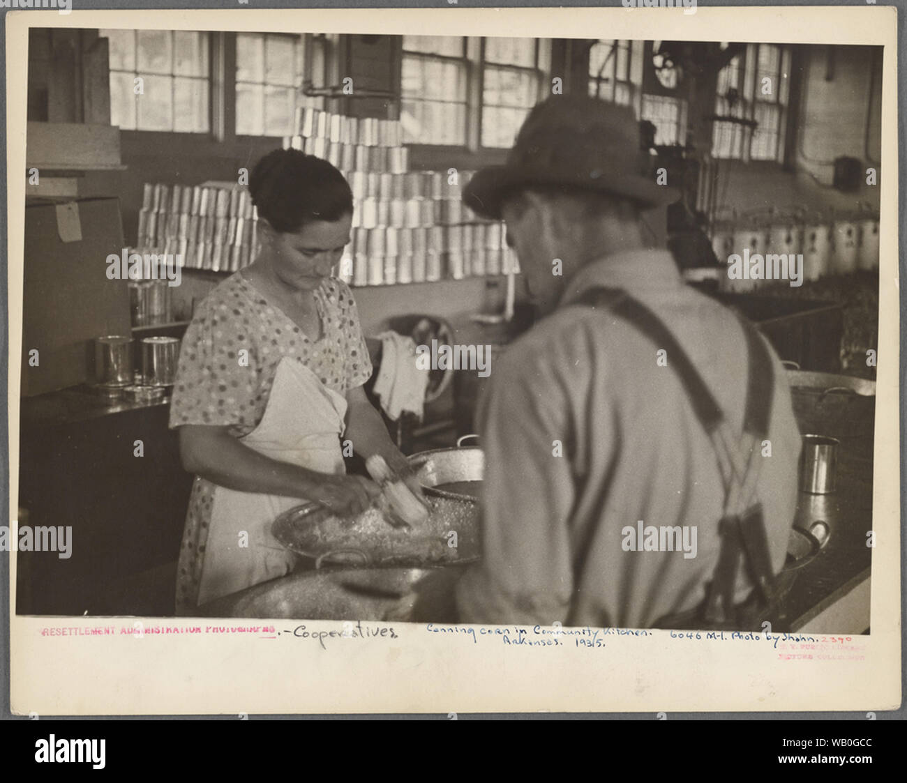 Vintage depression era photograph Stock Photo - Alamy