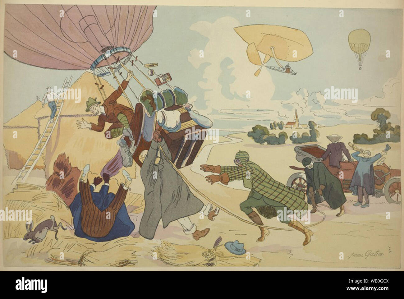 Vintage 1930s french art deco poster hi-res stock photography and ...