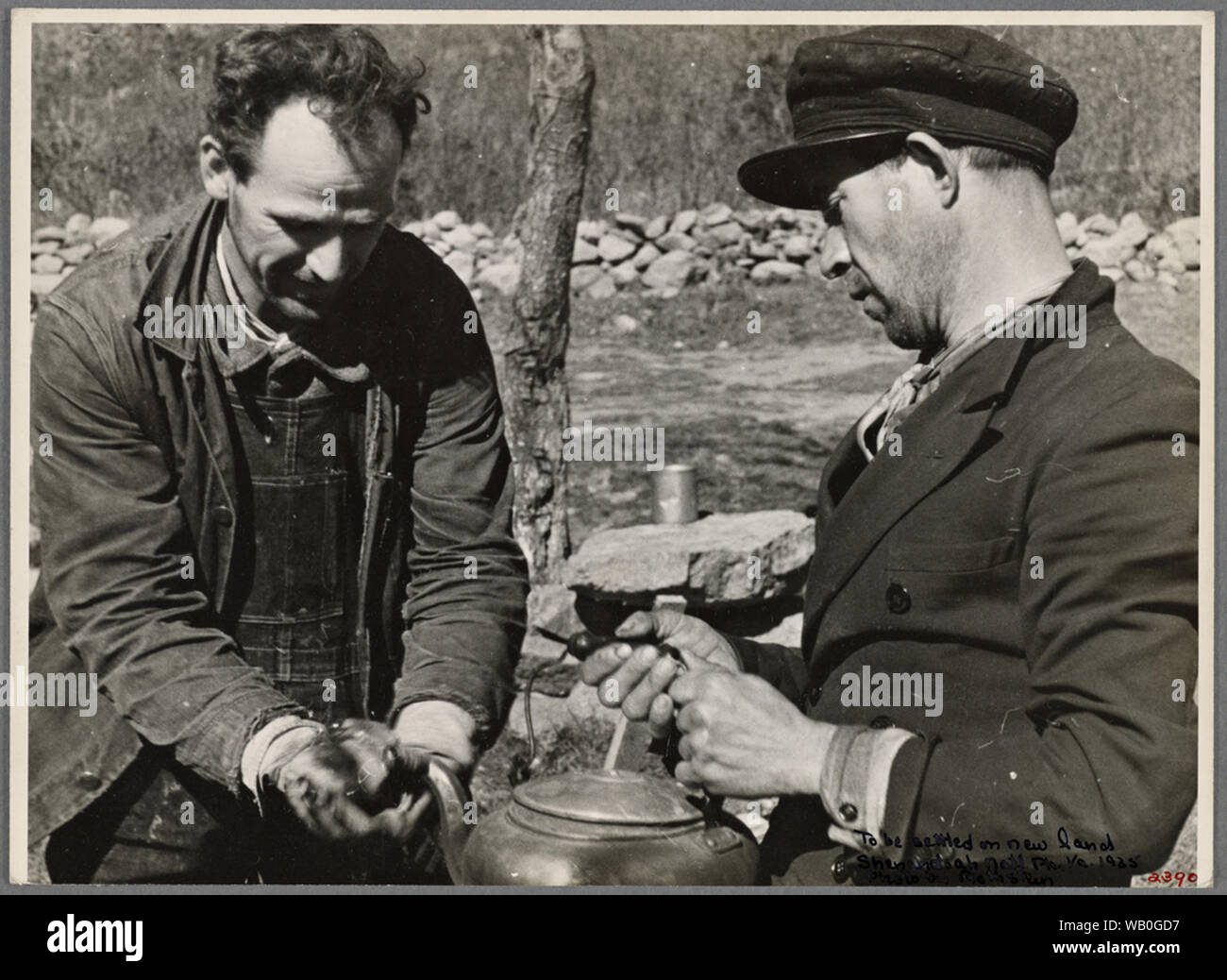 Vintage depression era photograph Stock Photo - Alamy