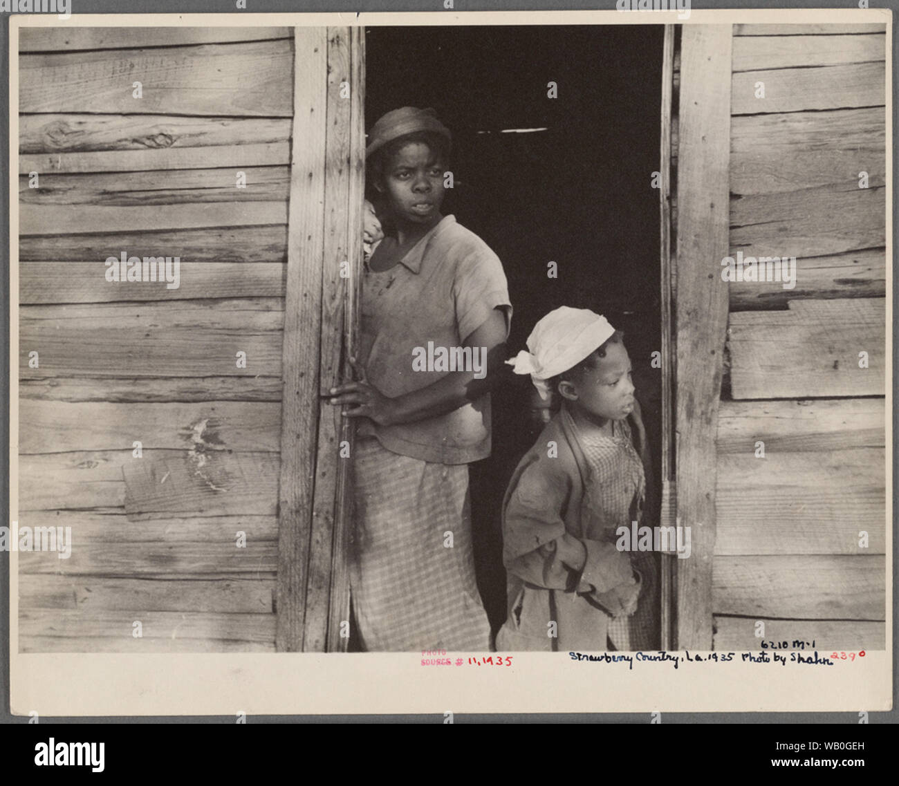 Vintage depression era photograph Stock Photo - Alamy
