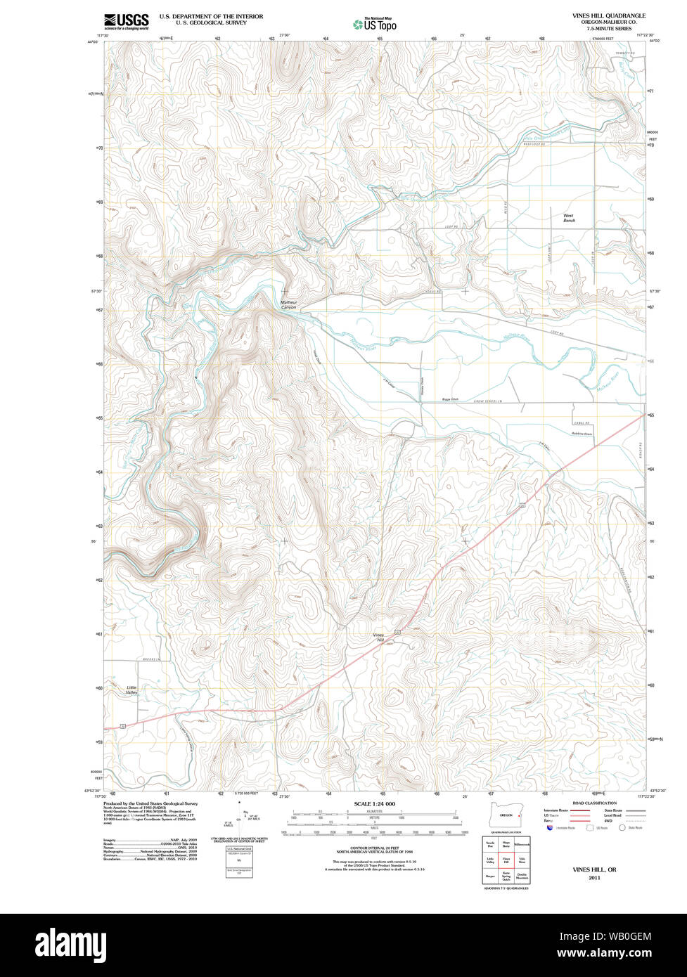 Oregon hill Cut Out Stock Images & Pictures - Alamy