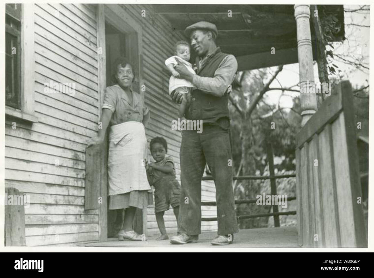 Vintage depression era photograph Stock Photo - Alamy