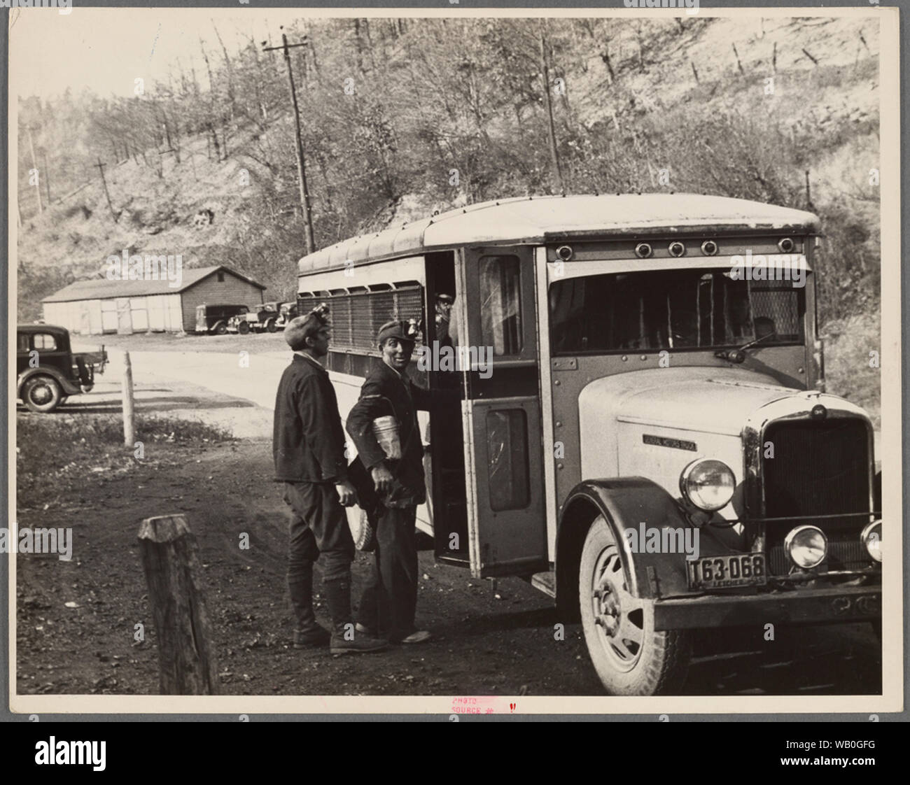 Vintage depression era photograph Stock Photo - Alamy