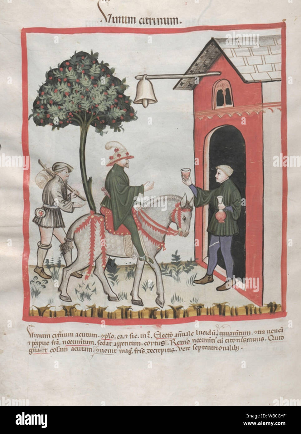 Art from a vintage historical germanic medieval tome Stock Photo - Alamy