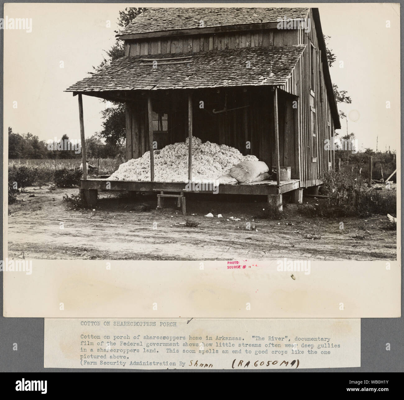 Vintage depression era photograph Stock Photo - Alamy