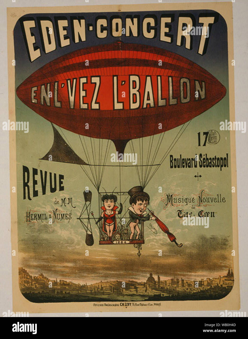 Vintage 1930s French Art Deco Poster High Resolution Stock Photography ...