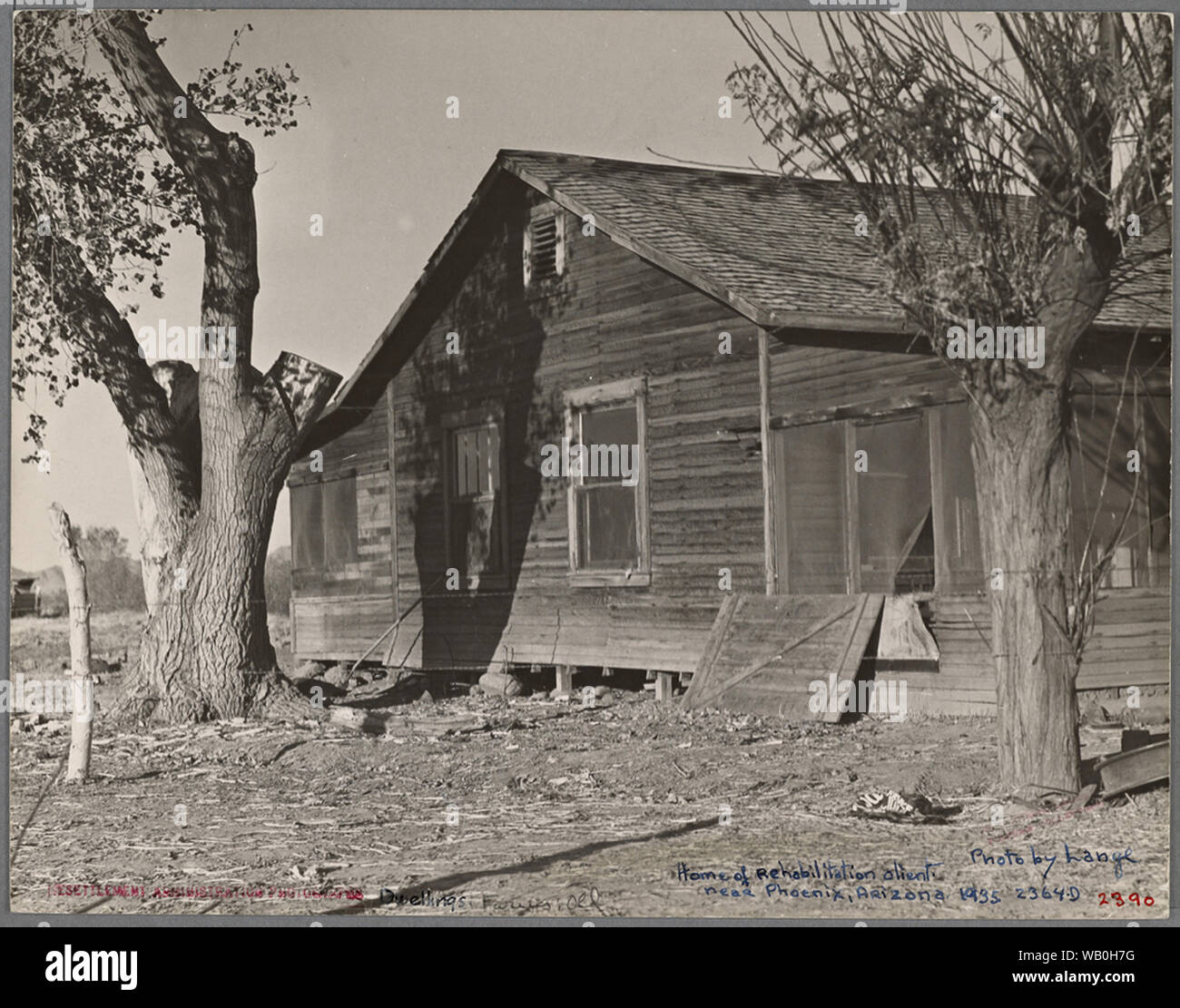Vintage depression era photograph Stock Photo - Alamy