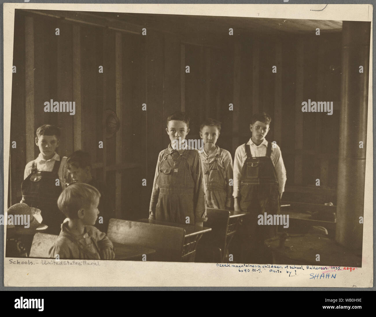 Vintage depression era photograph Stock Photo - Alamy