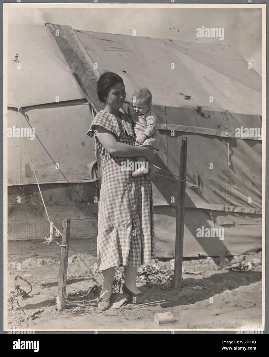 Vintage depression era photograph Stock Photo - Alamy