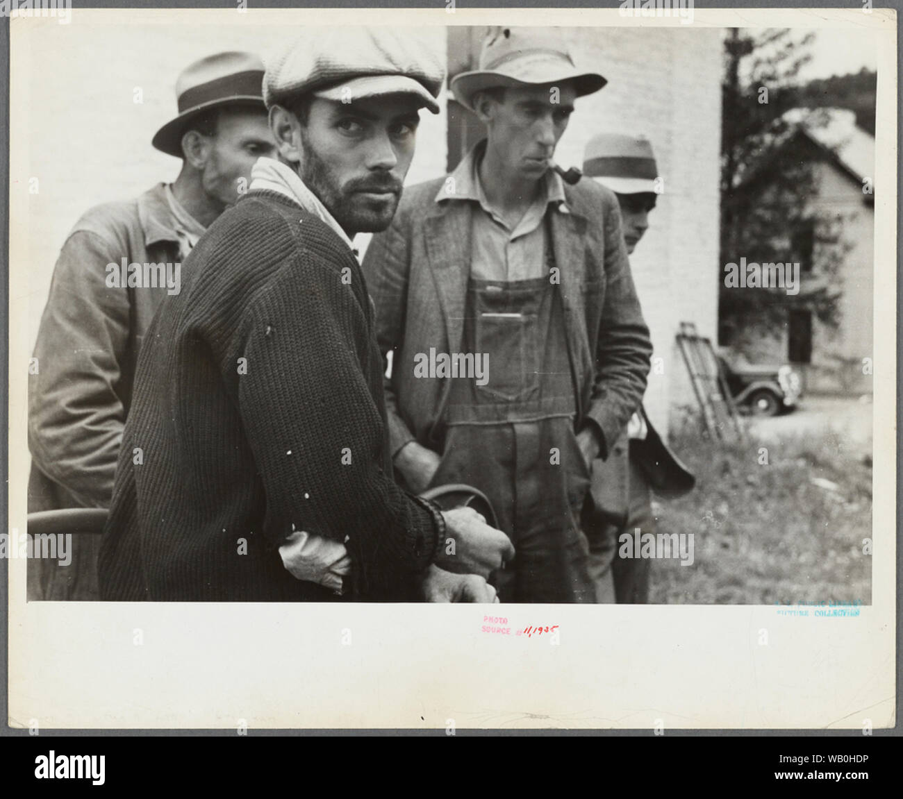 Vintage depression era photograph Stock Photo - Alamy