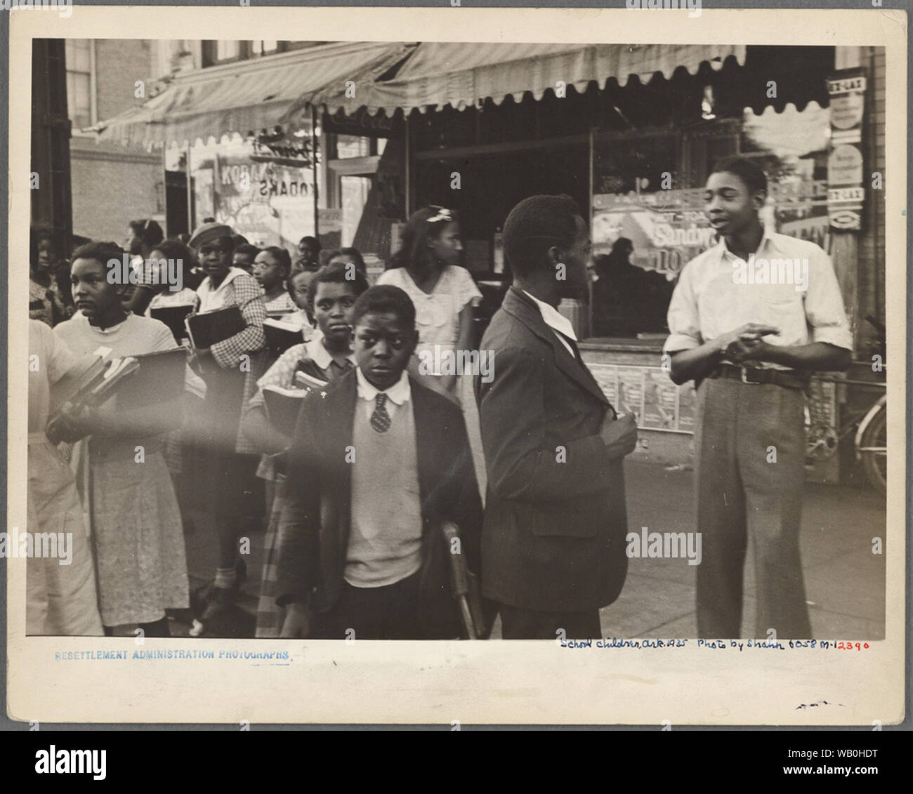 Vintage depression era photograph Stock Photo - Alamy