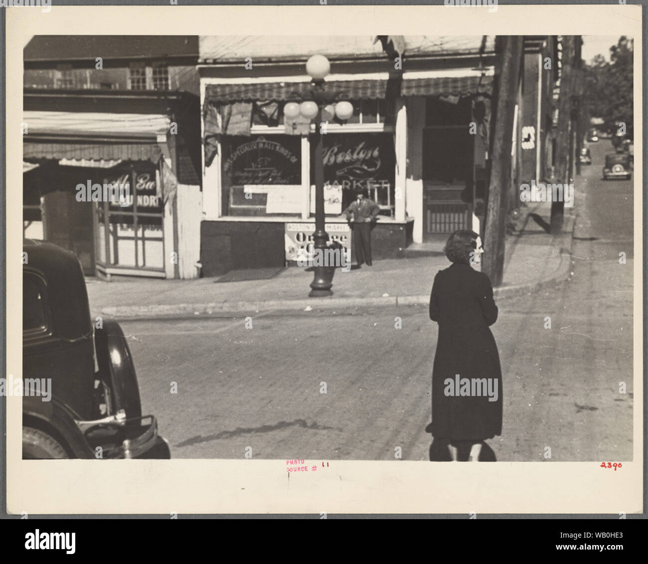 Vintage depression era photograph Stock Photo - Alamy