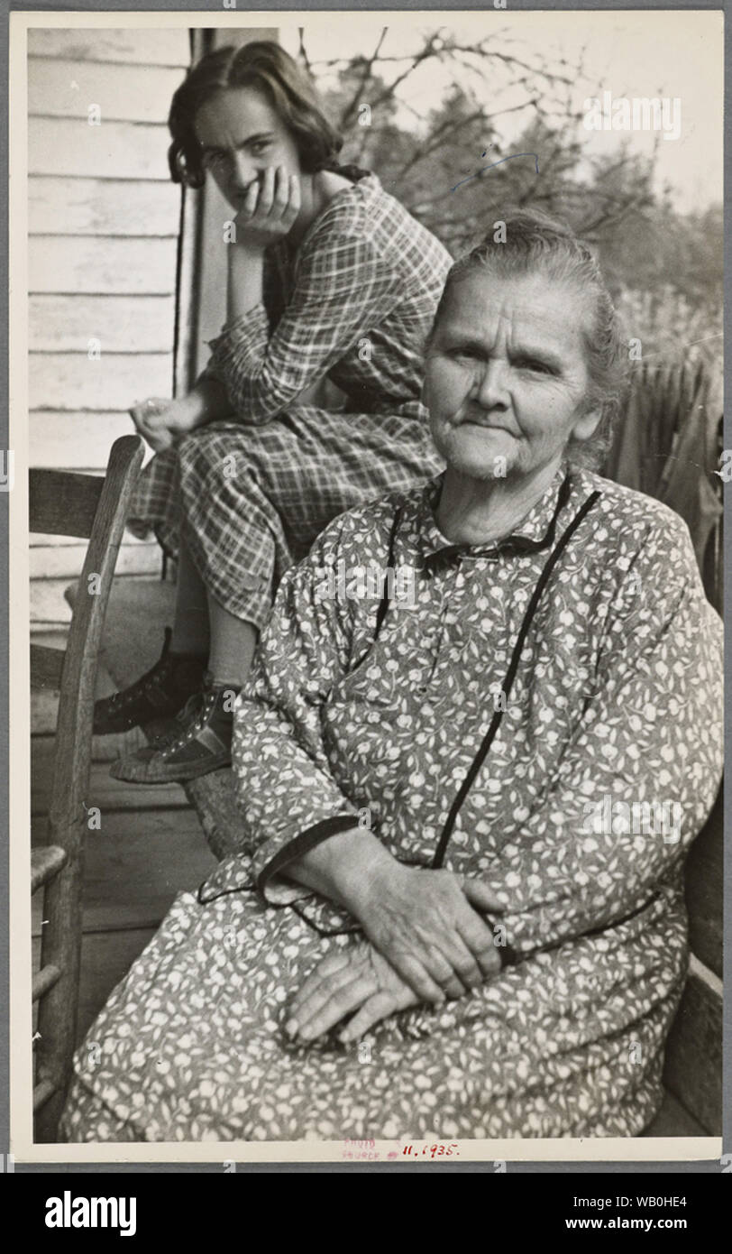 Vintage depression era photograph Stock Photo - Alamy